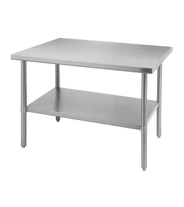Work Table with Stainless Steel Legs & Undershelf | Thorinox | Toronto & BC